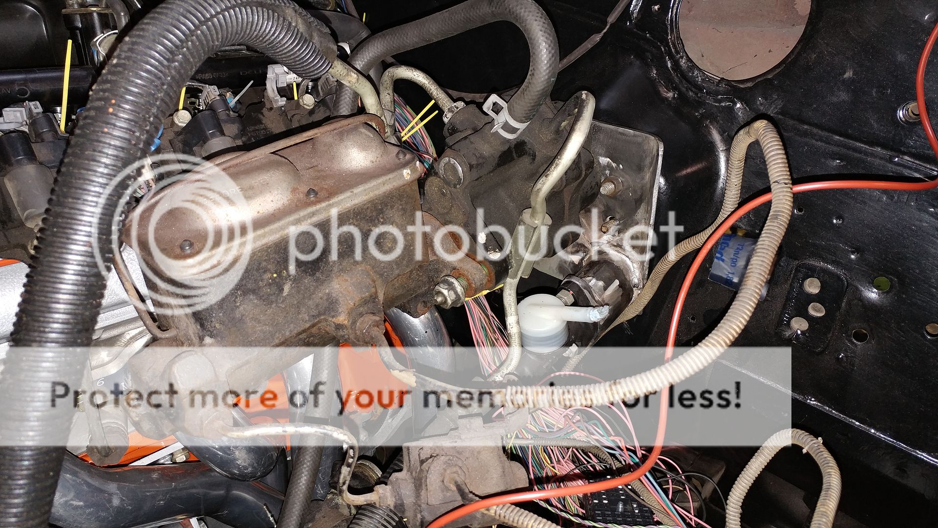 hydroboost firewall bracket | Team Chevelle