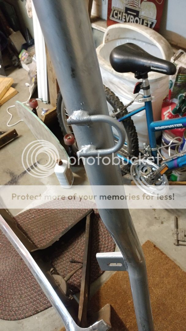 Parking brake hook placement on custom transmission cross members ...