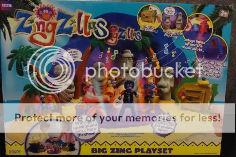 BIG ZING PLAYSET WITH ZAK FIGURE FROM ZINGZILLAS BNIB | eBay